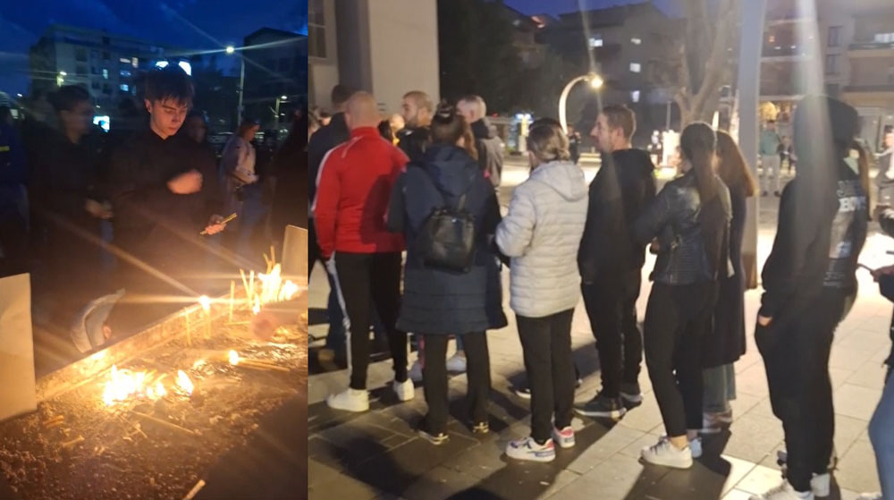 ВО КОЧАНИ СЕ ПАЛАТ СВЕЌИ ЗА ЗАГИНАТИТЕ - OhridSky